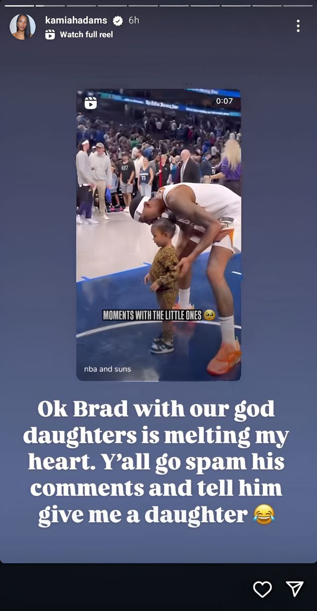 "Tell him give me a daughter" - Bradley Beal's wife Kamiah Adams ...