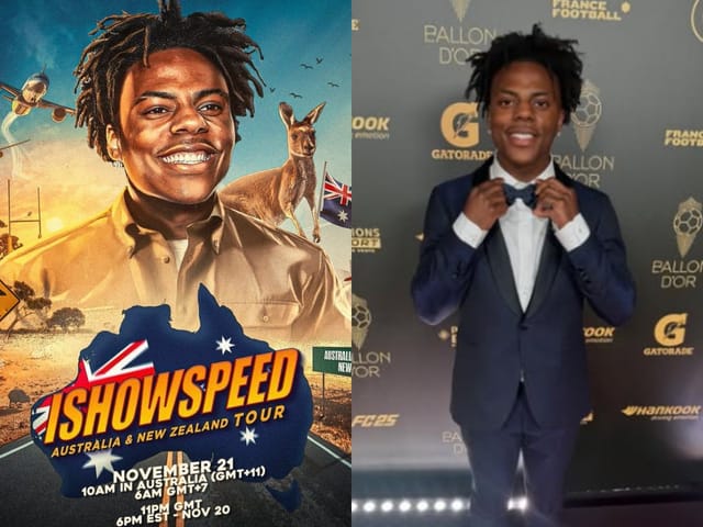 IShowSpeed's Australia and New Zealand tour: Date, time, livestream ...