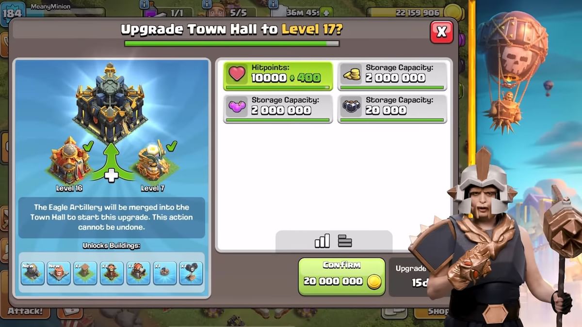 Clash of Clans Town Hall 17: All TH17 features explained
