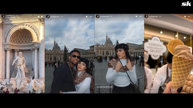 Ronald Acuna Jr.'s wife Maria Laborde shares Colosseum snaps during ...