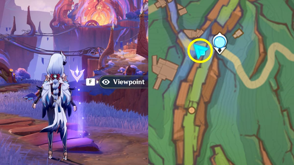 Genshin Impact Natlan 5.2 Viewpoint locations