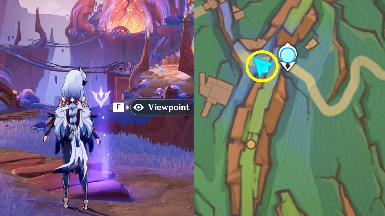 Genshin Impact Natlan 5.2 Viewpoint locations