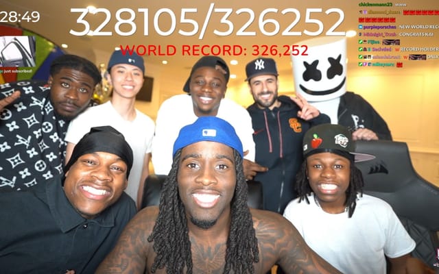 Kai Cenat becomes the most subscribed Twitch streamer of all time during Mafiathon 2 subathon ...