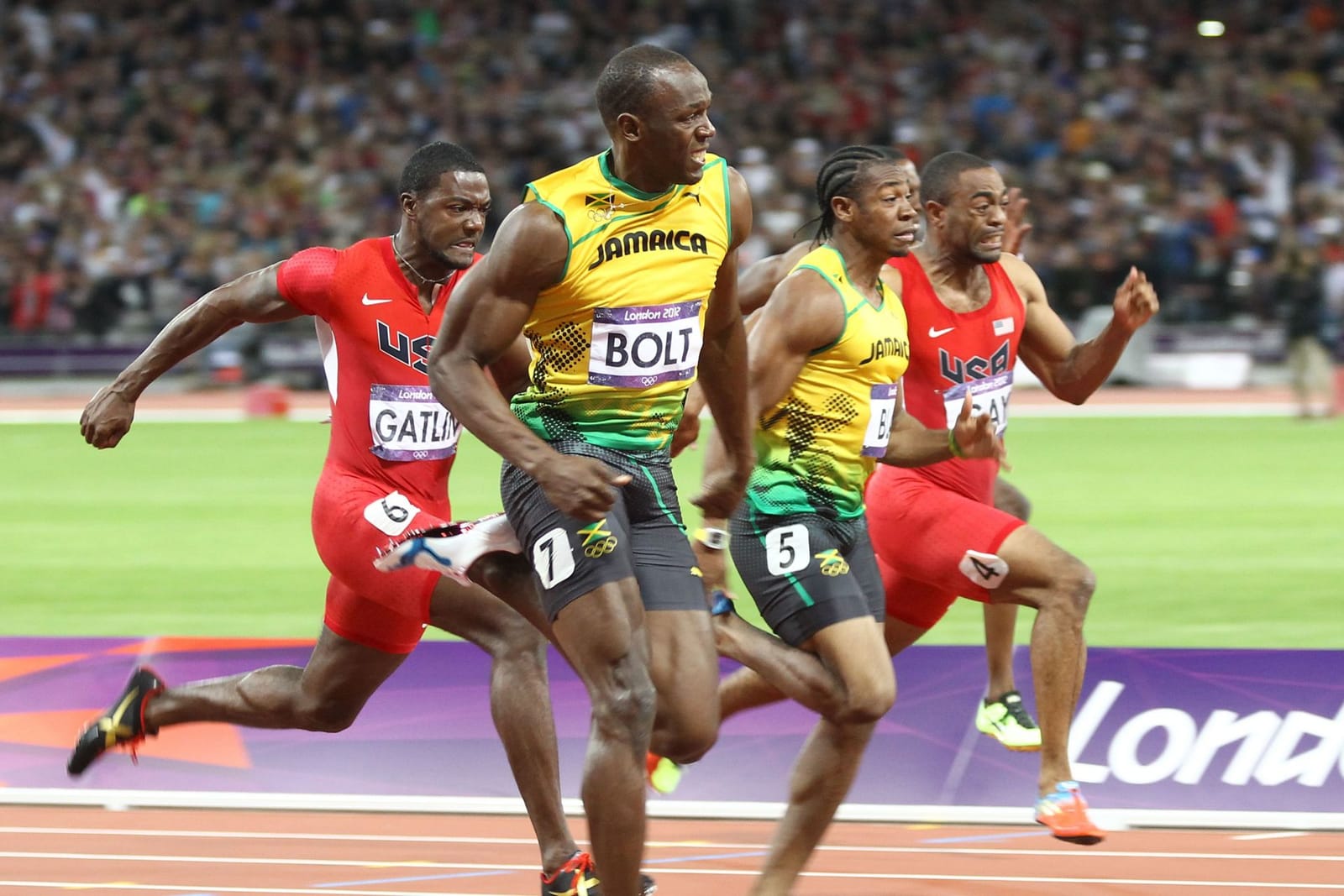 5 athletes who defeated Usain Bolt in his professional career ft ...