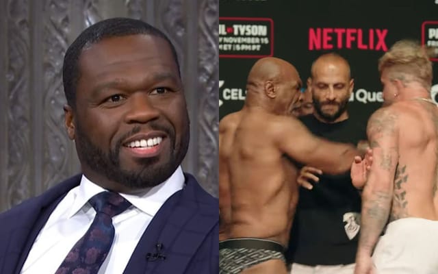 Rapper 50 Cent makes trademark hilarious remark reacting to Mike Tyson ...