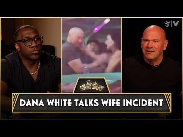 Was Dana White slapping his wife real?