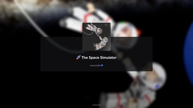 How to play The Space Simulator