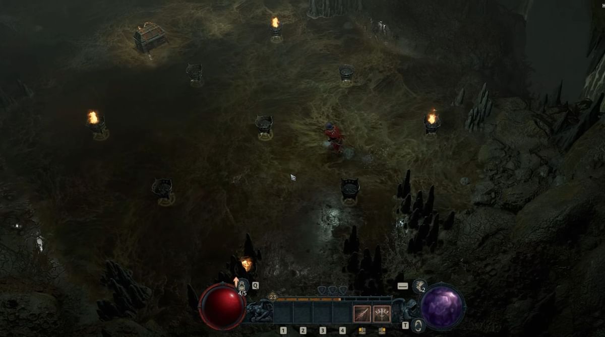 Ritual Brazier puzzles in Vessel of Hatred in Diablo 4: Diablo 4: How ...
