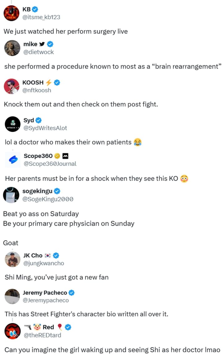 Fans surprised to find out China's Shi Ming, who left opponent ...