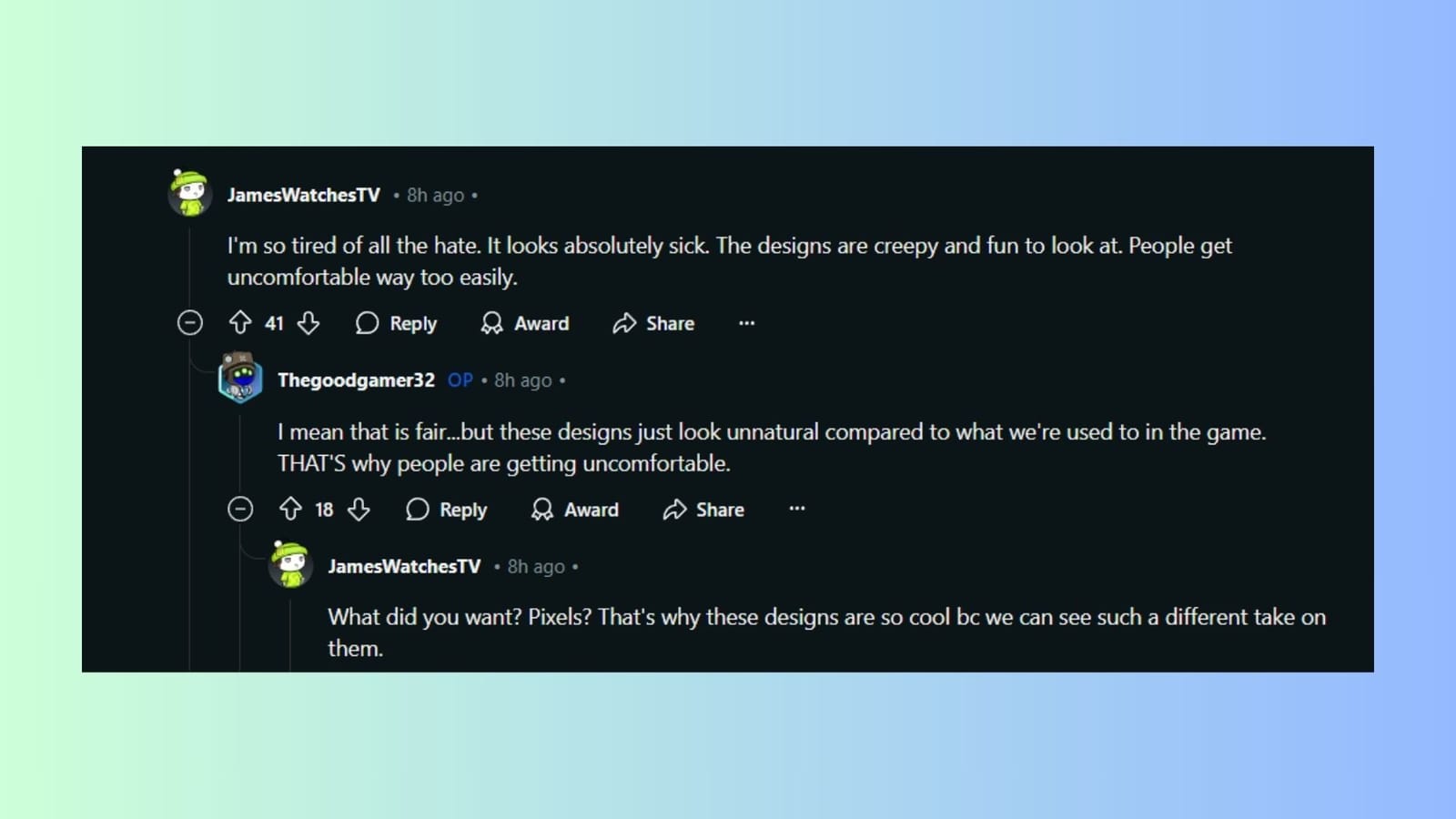 "It looks like those resource packs that tries to look realistic": New ...