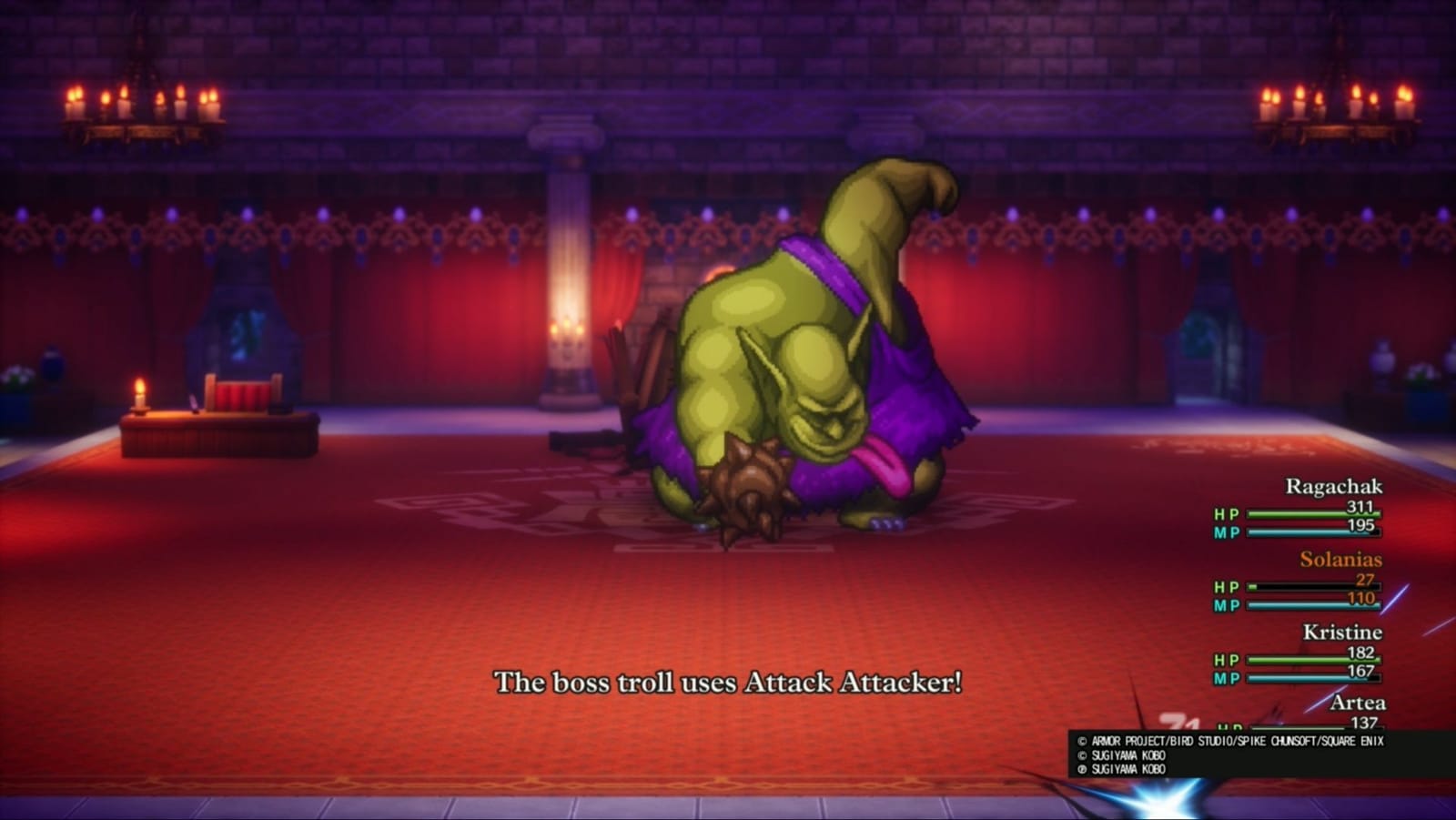 How to beat Boss Troll in Dragon Quest 3 HD-2D Remake