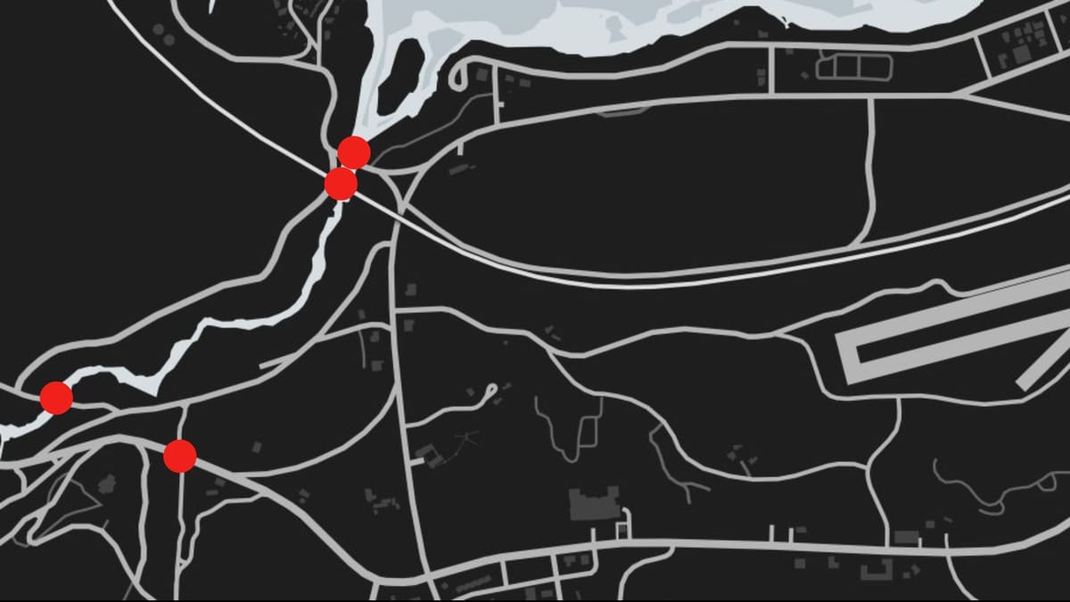 All GTA 5 Under the Bridge locations