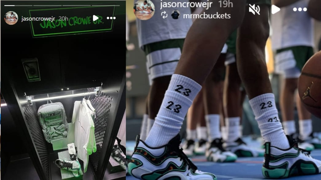 Photo: Elite 2026 prospect Jason Crowe Jr. shares a snap of his Jason ...