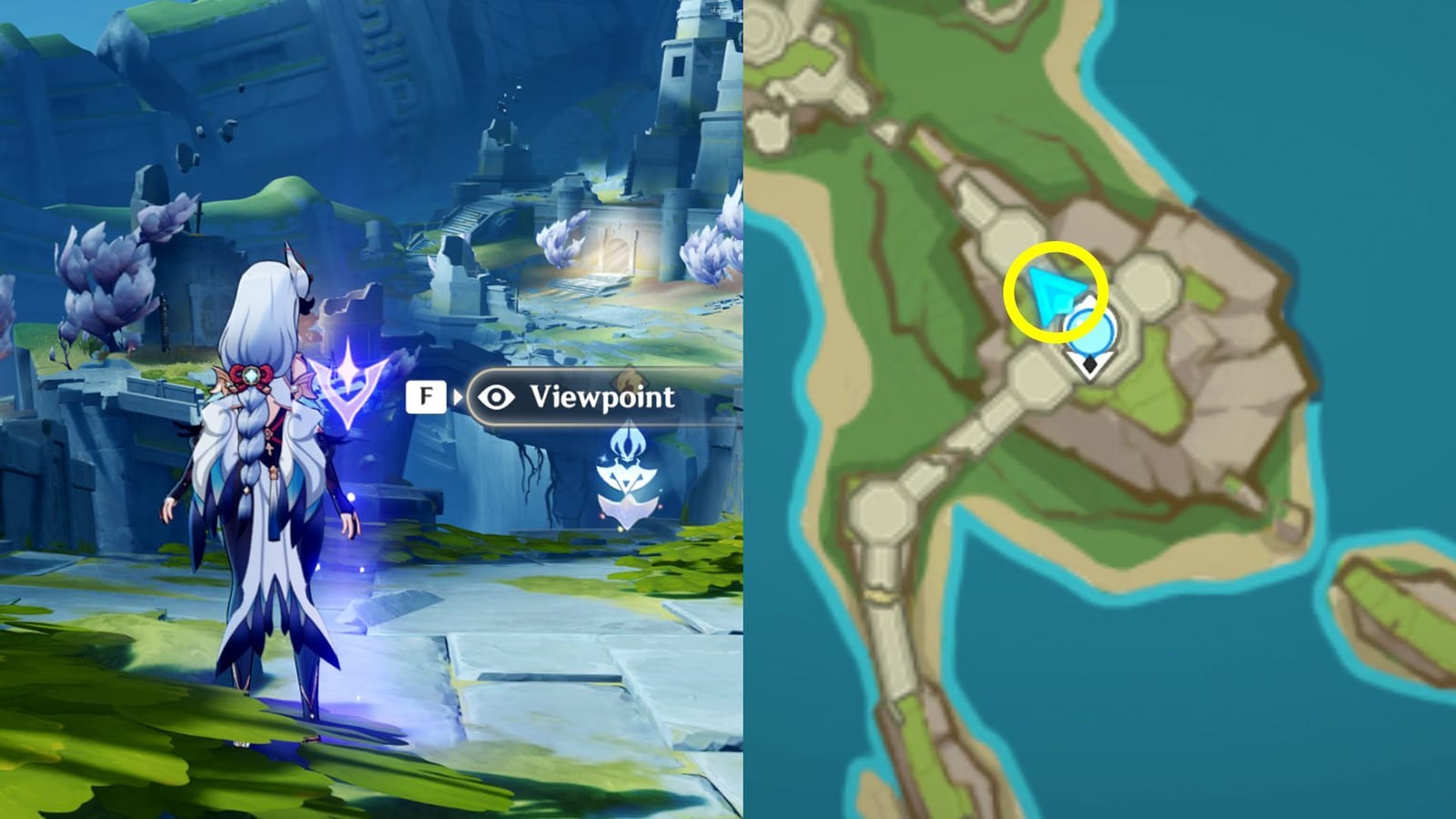 Genshin Impact Natlan 5.2 Viewpoint locations