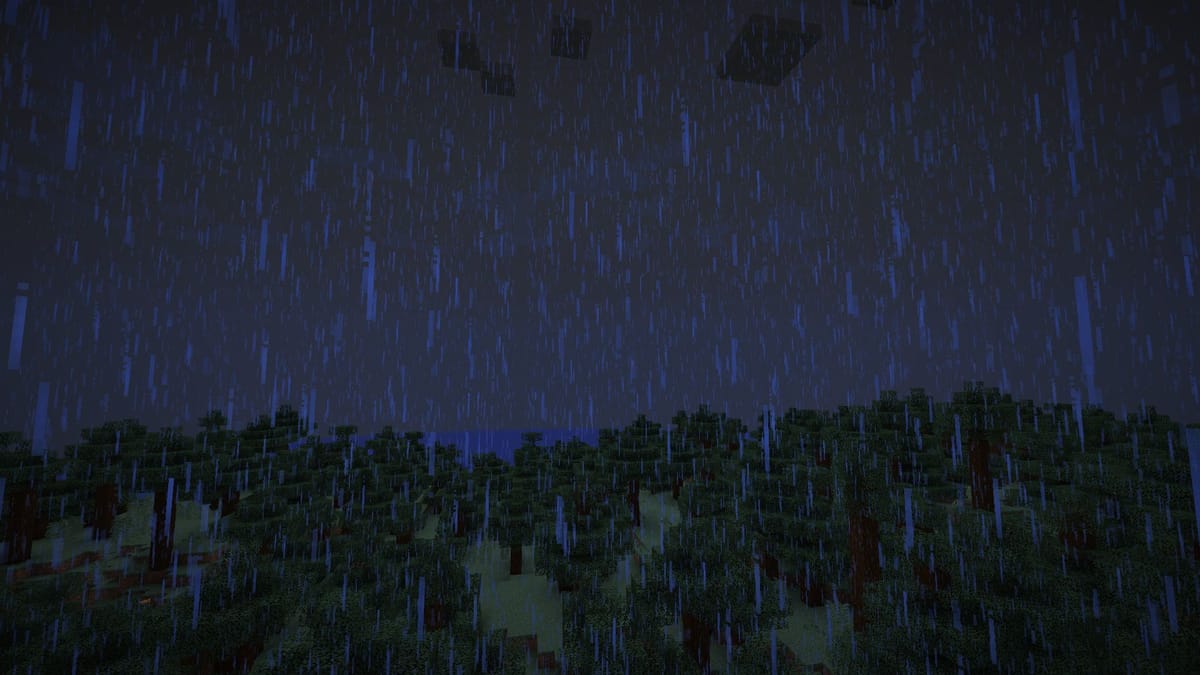 A guide to understanding Minecraft's weather system