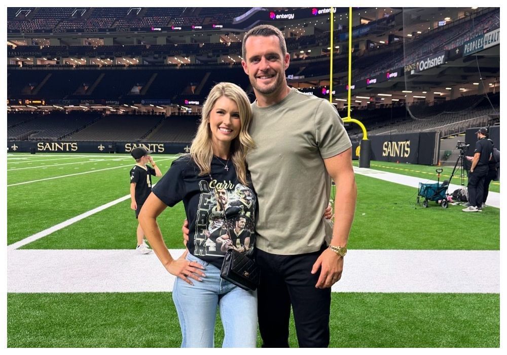 Who is Derek Carr’s wife? Meet Heather Neel