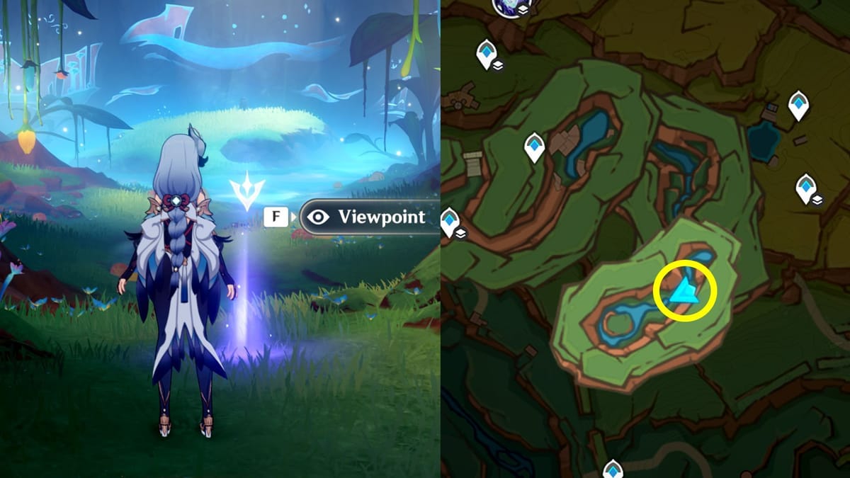 Genshin Impact Natlan 5.2 Viewpoint locations