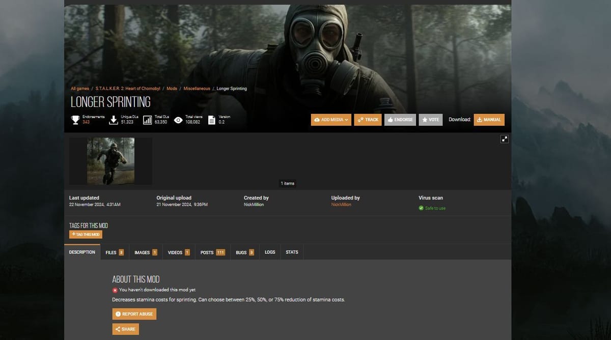 mods: 6 best mods for Stalker 2