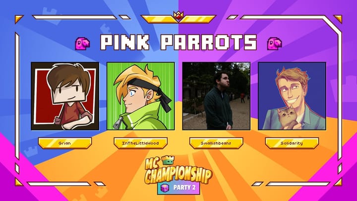 Minecraft Championship (MCC) Party 2: List of all competing players and ...