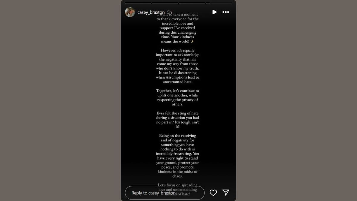 Jaxson Hayes' girlfriend Casey Braxton responds to online hate amid ...