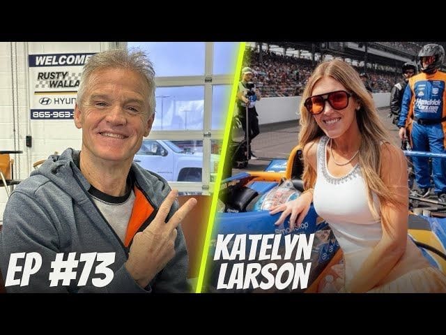 Kelley Earnhardt's two-word reaction to Kyle Larson's wife Katelyn's ...