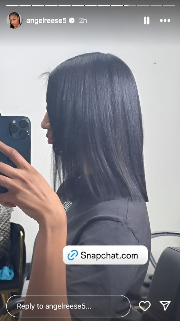 PHOTO: Angel Reese reveals fresh look with new hairdo following braided ...
