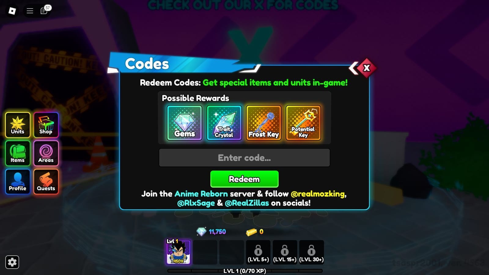 Anime Reborn codes (December 2025)