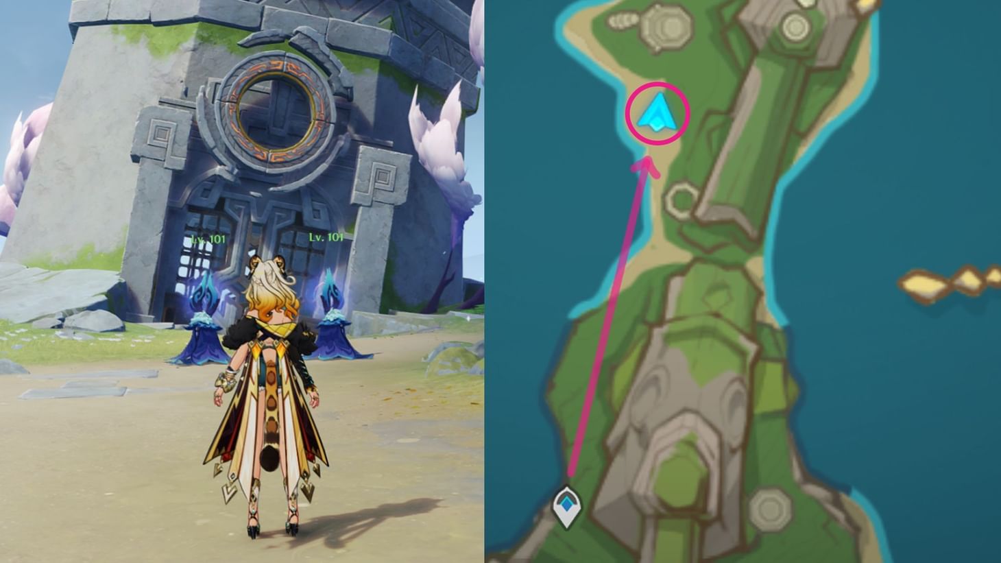 Genshin Impact: How to unlock Hidden Teleport Waypoint in Northern ...