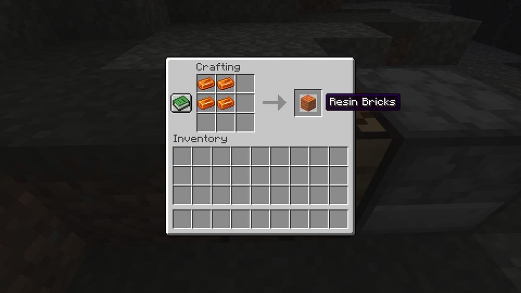 How to make resin bricks in Minecraft