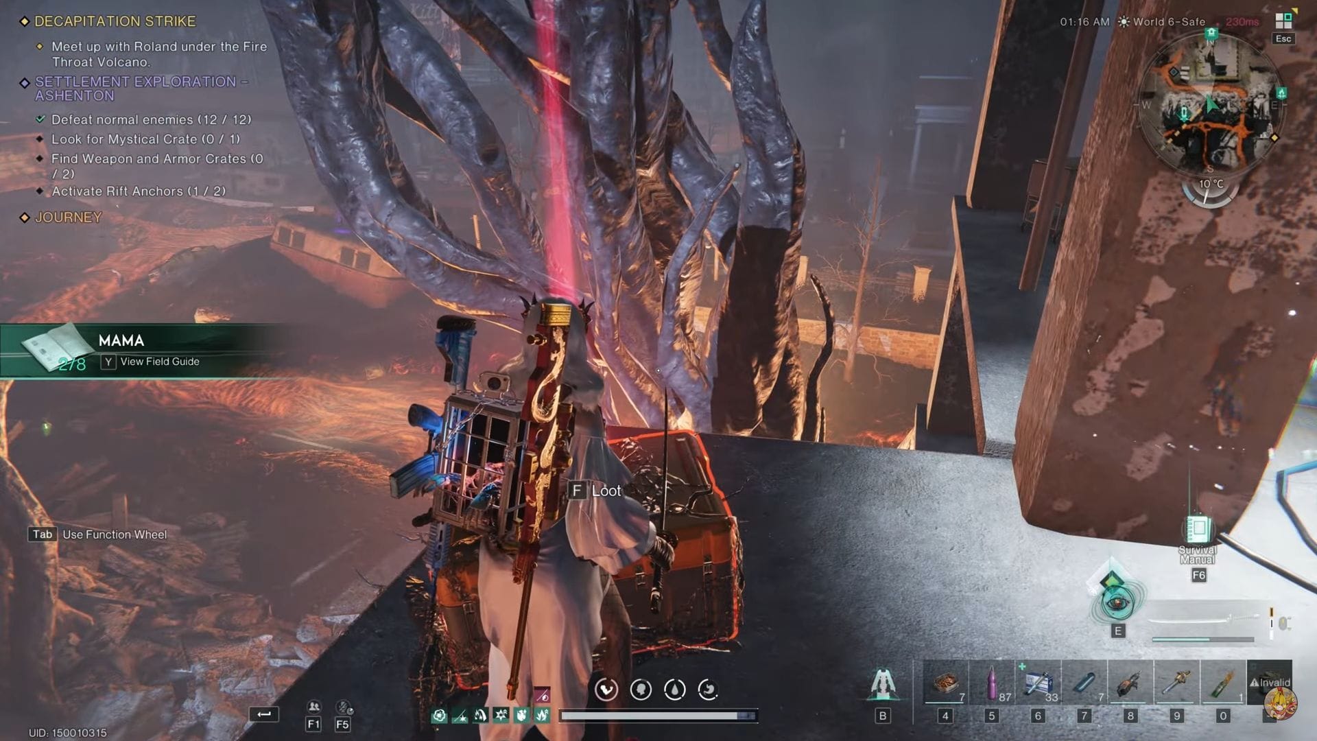 Once Human: All crate locations in Ashenton (Ember Strand)