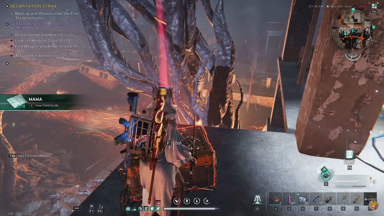 Once Human: All crate locations in Ashenton (Ember Strand)