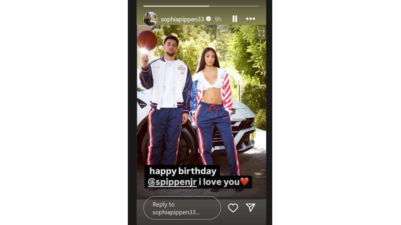 Scottie Pippen's daughter Sophia Pippen shares birthday snap for Scotty ...