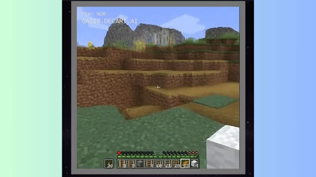 5 fun challenges to try in Minecraft Oasis AI