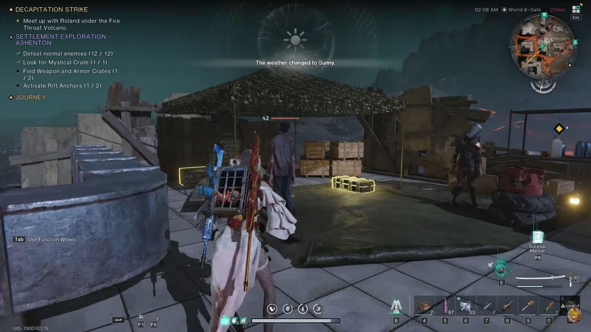 Once Human: All crate locations in Ashenton (Ember Strand)