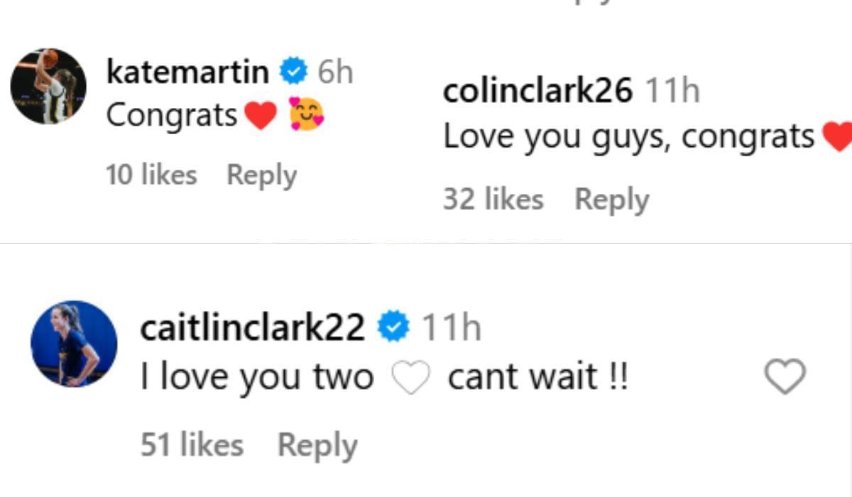 Caitlin Clark, Kate Martin drop wholesome reactions to Fever superstar ...