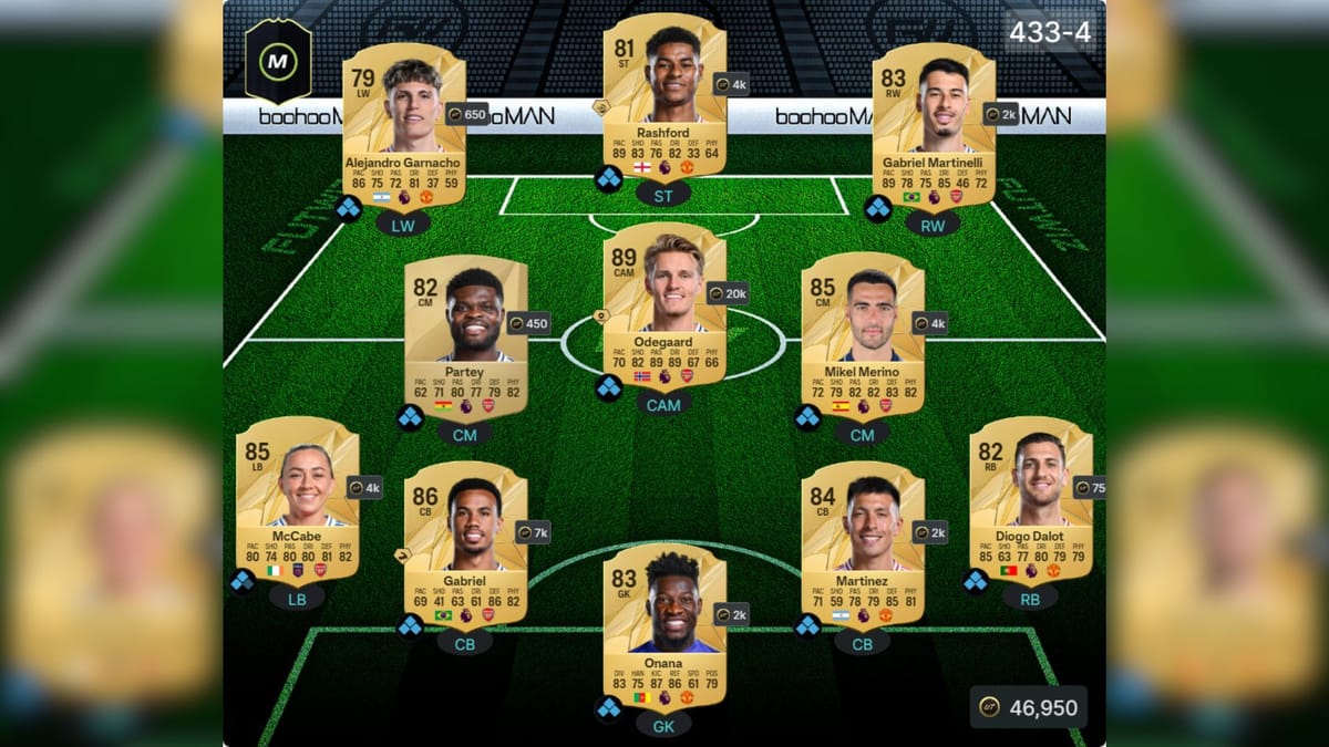 EA FC 25 guide: How to build the best Arsenal-Manchester United squads ...