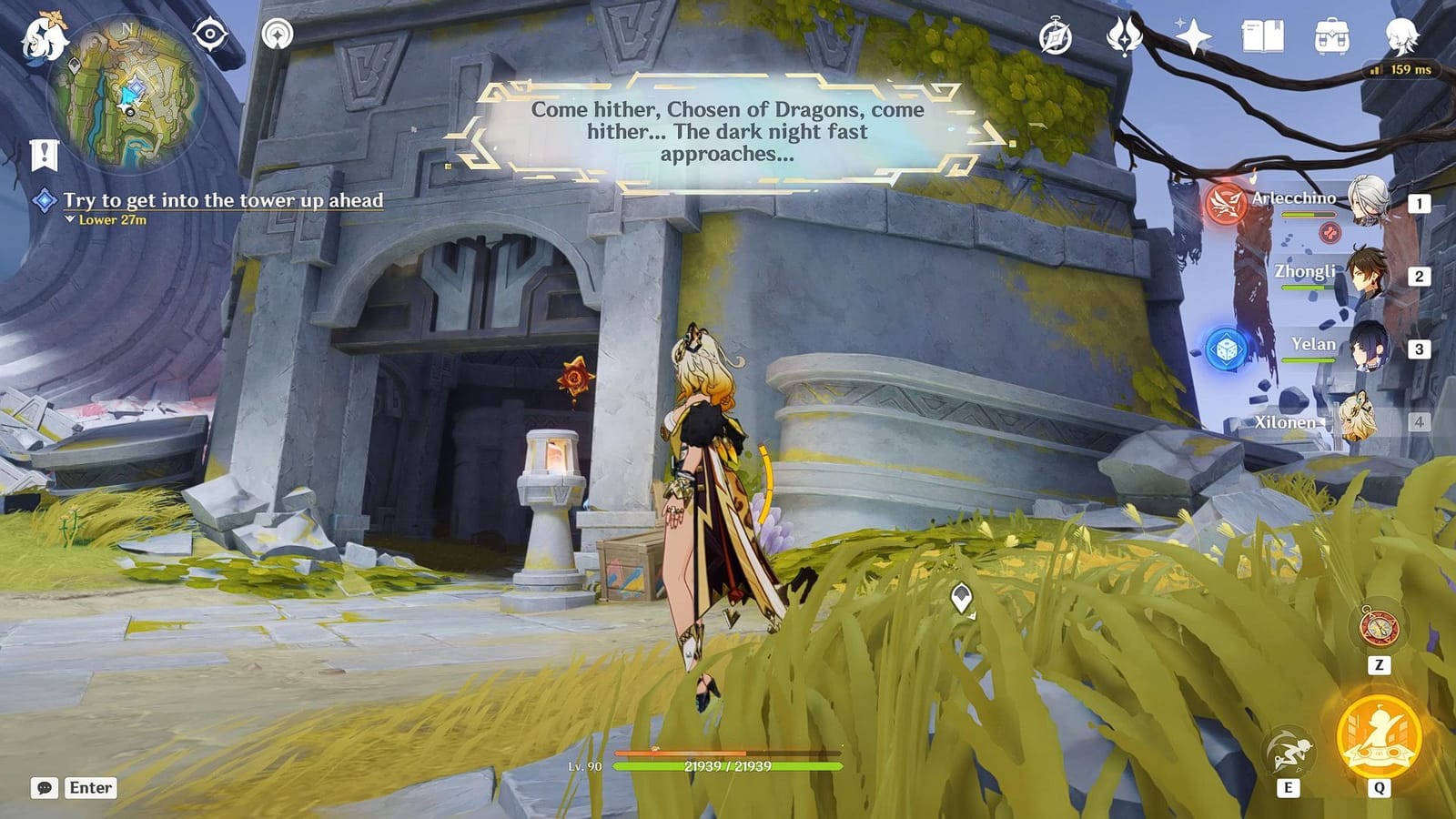 Genshin Impact Vaulting the Wall of Morning Mist quest guide