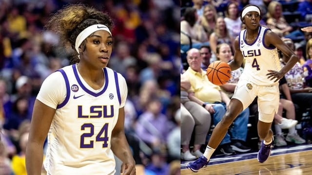 Flau'jae Johnson and Aneesah Morrow heap praise on LSU teammate after win vs Charleston So ...