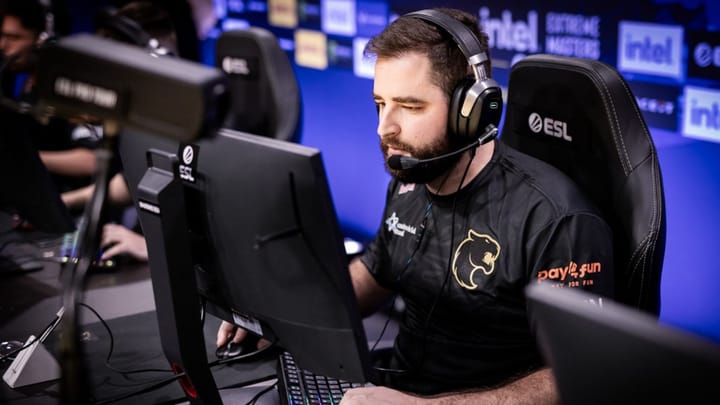 5 players with most CS Major appearances, ranked