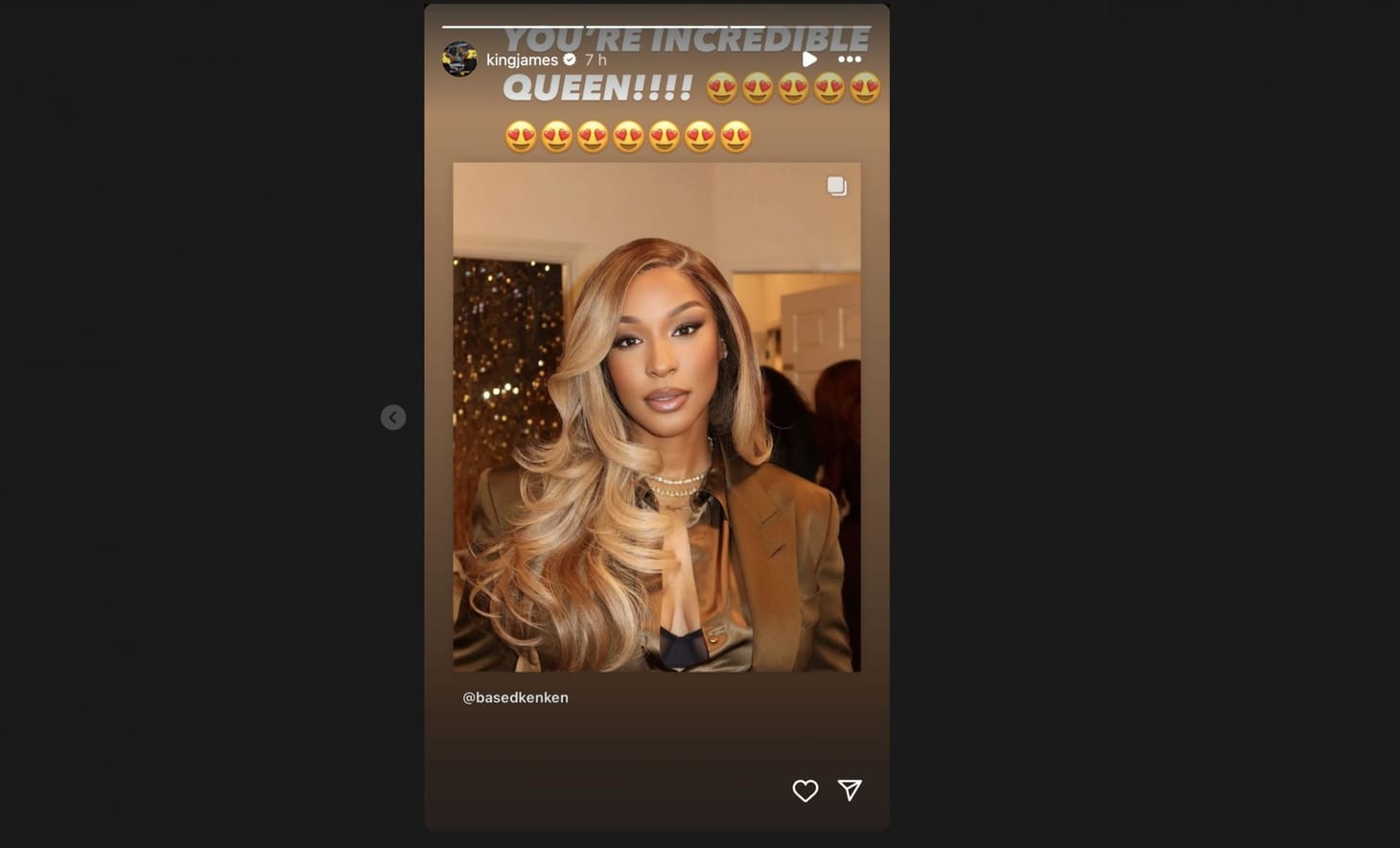 "You're incredible queen!!!" - LeBron James dotes on wife Savannah ...