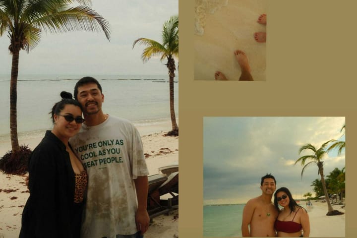 In Photos: Steven Kwan's fiancee Samantha Moy enjoys romantic seaside ...