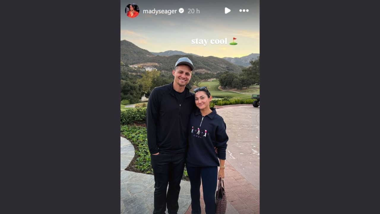 Corey Seager's wife Madisyn tees up perfect advice for Rangers ...