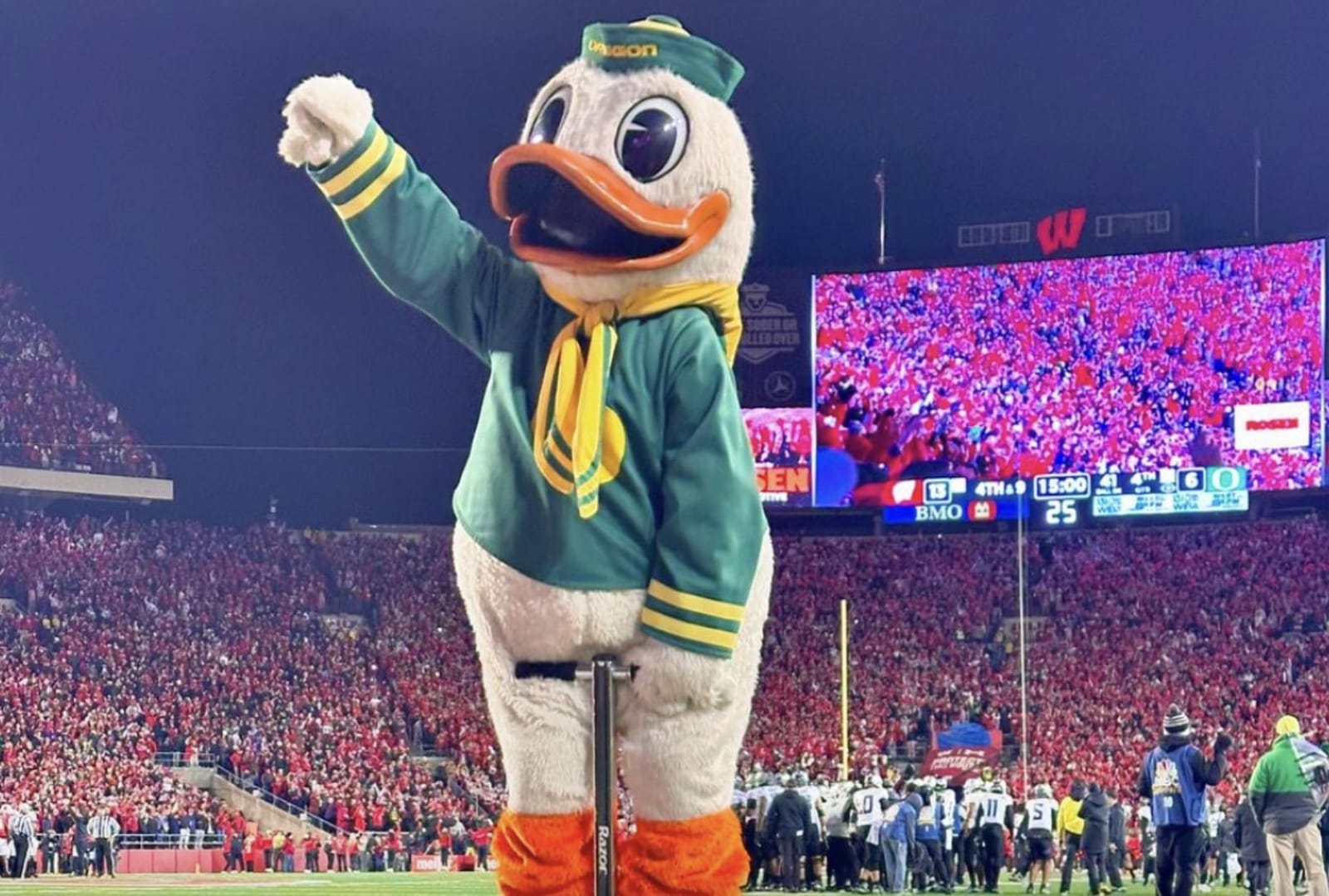 Oregon Ducks Mascot