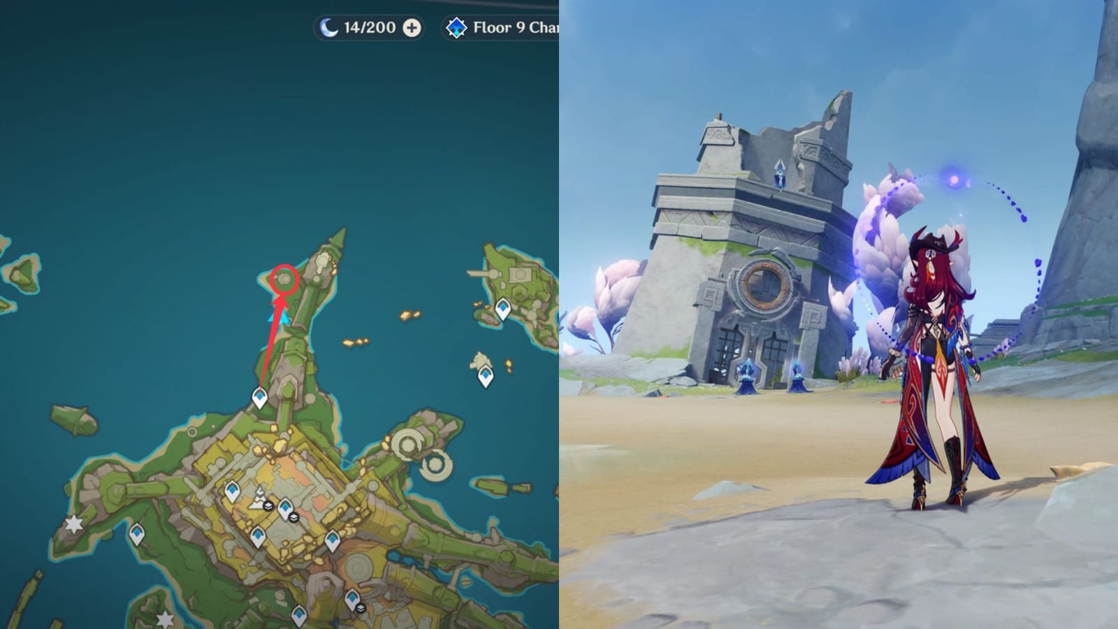 Genshin Impact Furnace of Fiery Embers puzzle locations, solution, and ...