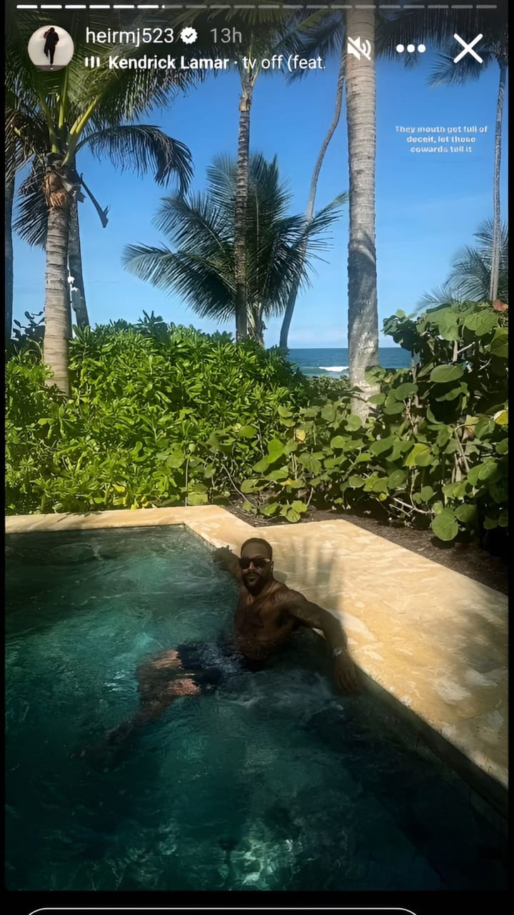 Michael Jordan's son Marcus Jordan soaks up sun on Puerto Rico getaway ...