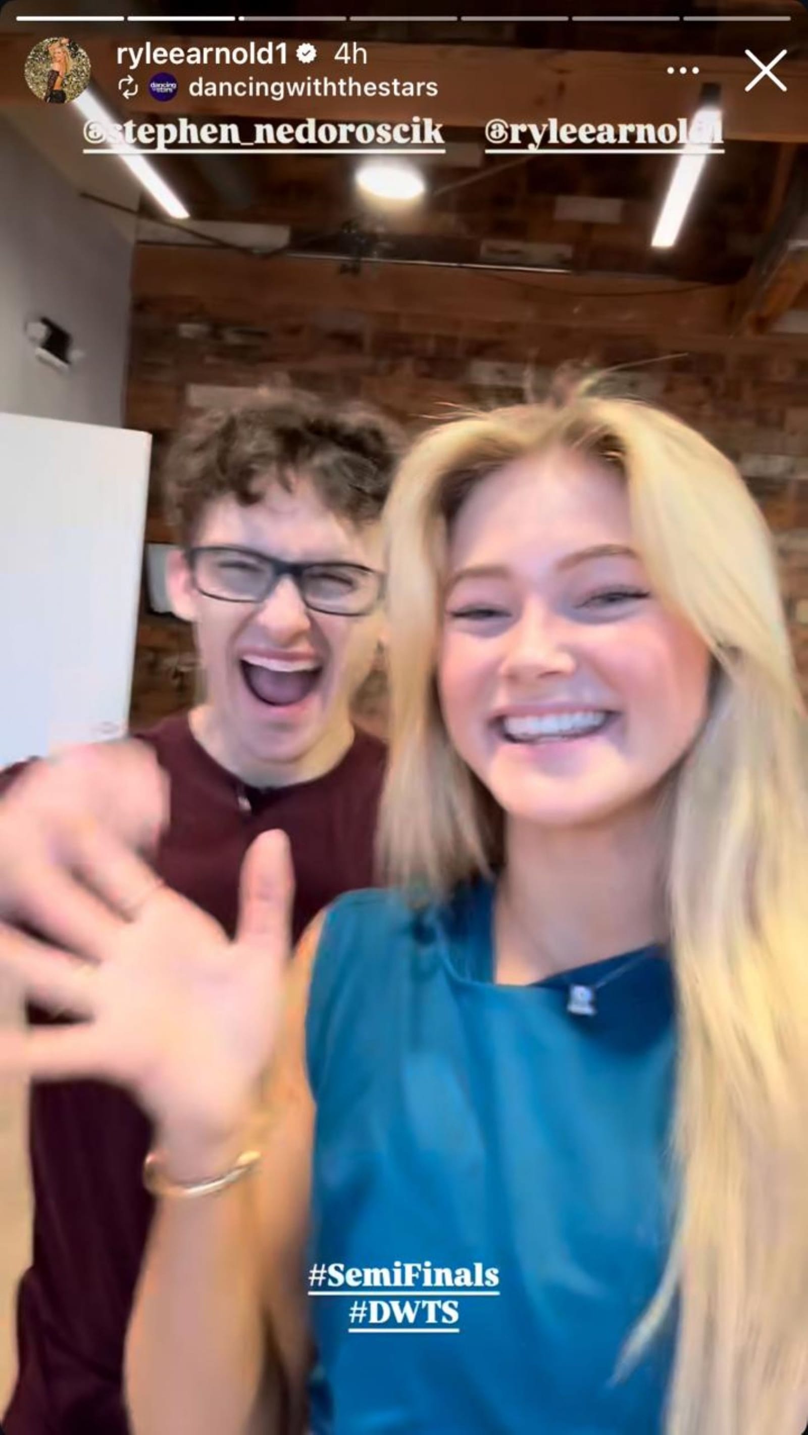 "Would be a dream come true"- Stephen Nedoroscik and Rylee Arnold ...