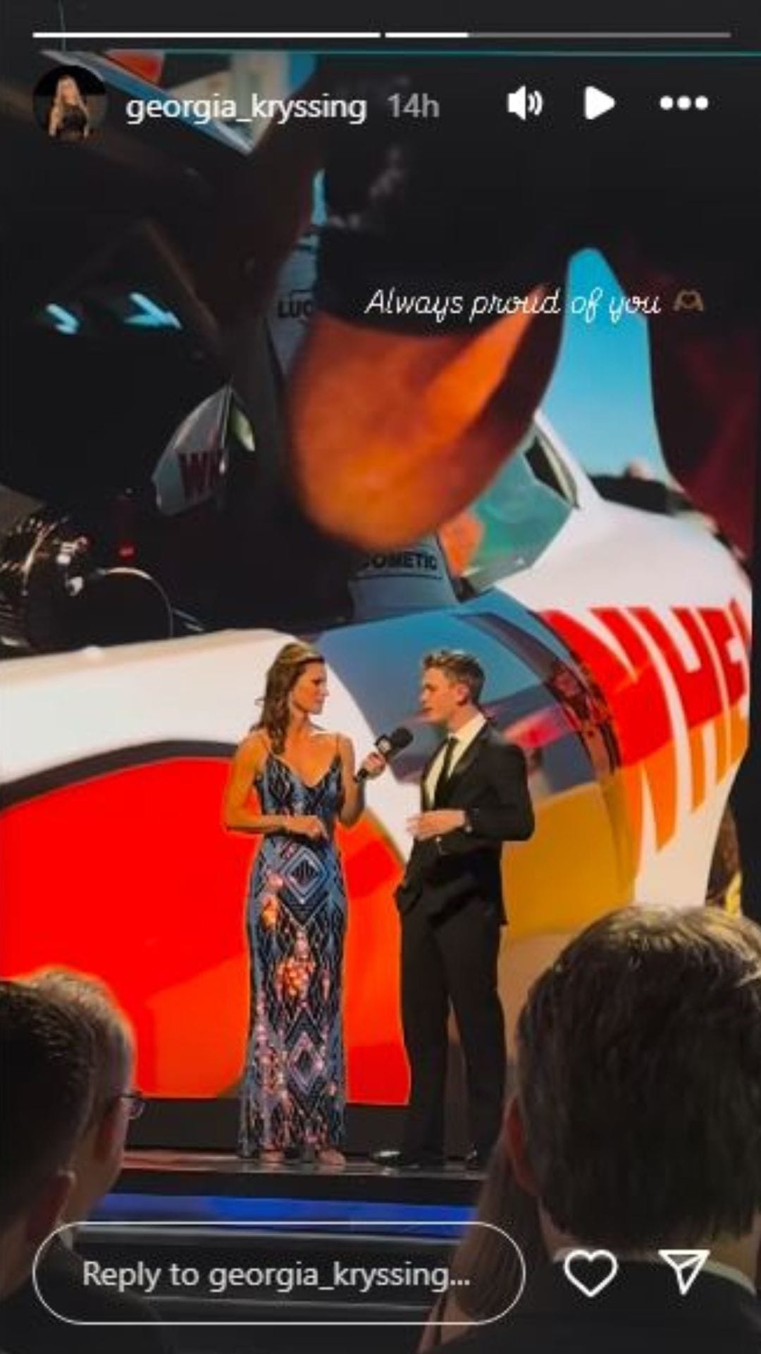 Jesse Love's girlfriend Georgia Kryssing drops four-word reaction to ...