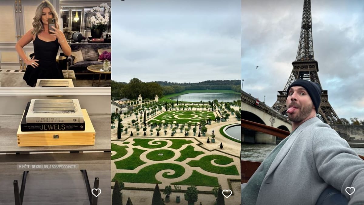 Pete Alonso's wife Haley explores the sights and sounds of Paris as the ...