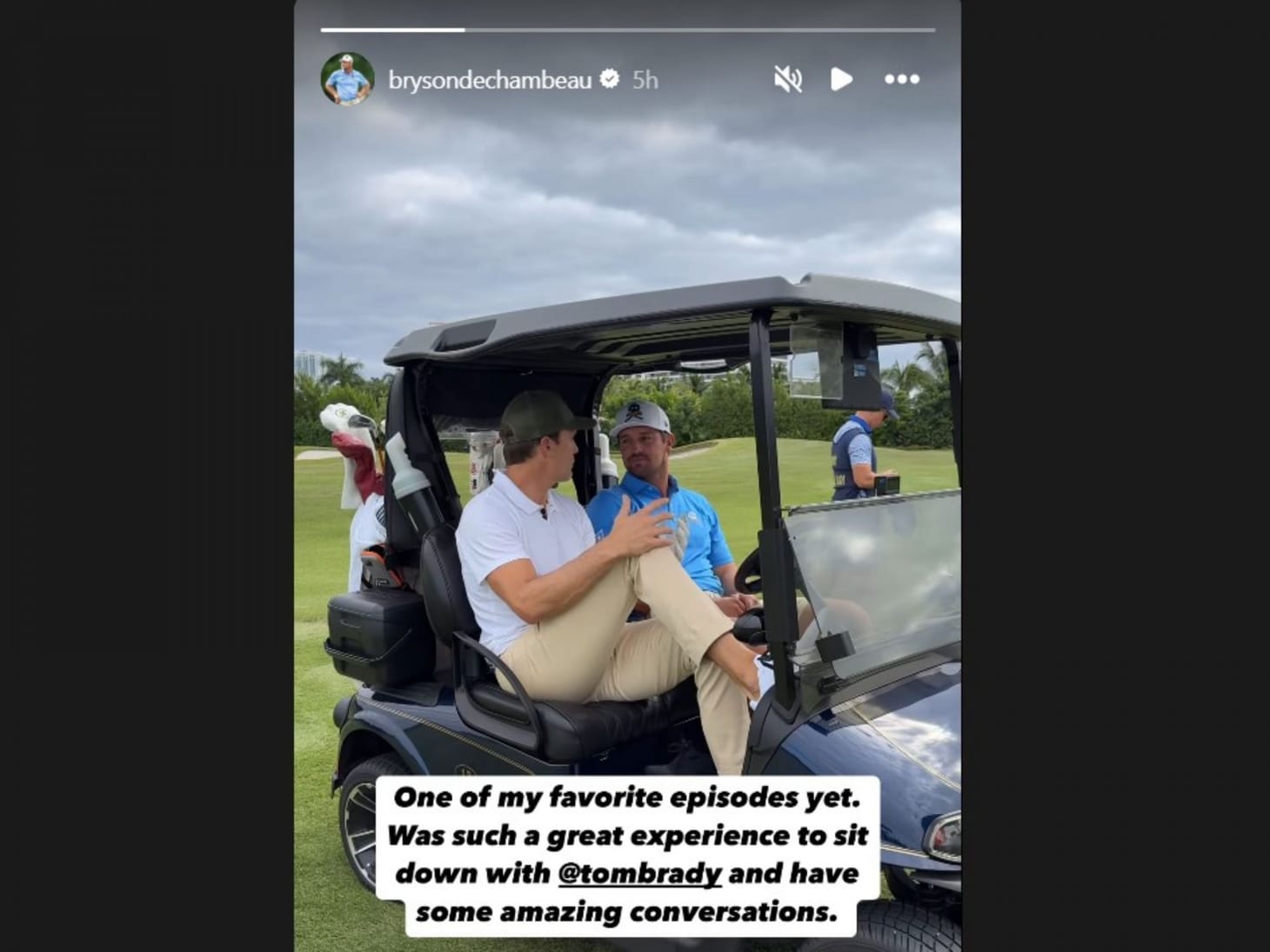 Bryson DeChambeau makes dubs Break 50 episode with $300M-worth NFL ...