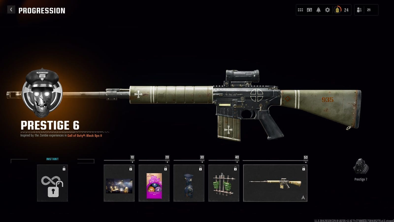 All Black Ops 6 Prestige rewards and how to unlock them